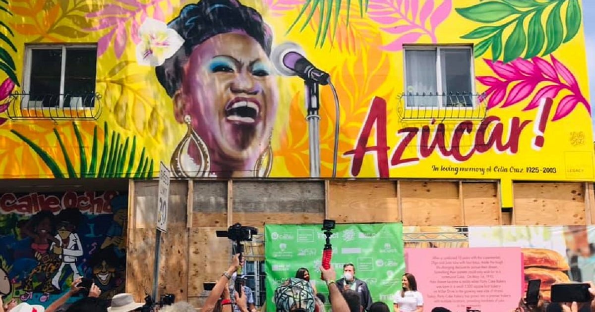 Inauguran mural de Celia Cruz por motivo a los cien años | Diario El ...